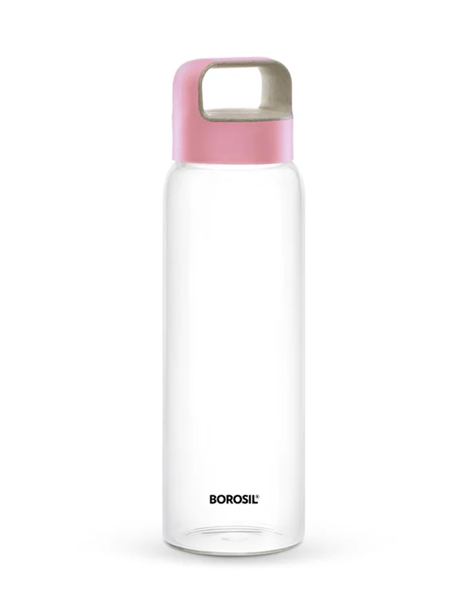 BOROSIL Neo Glass Bottle 750ml Pink | Best Price Kuwait