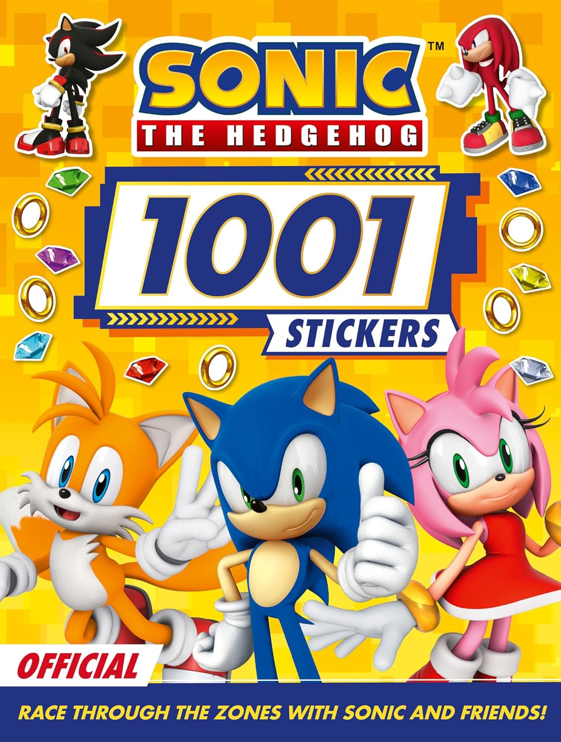 Sonic the Hedgehog 1001 Stickers: NEW for 2025, 100% official sticker ...