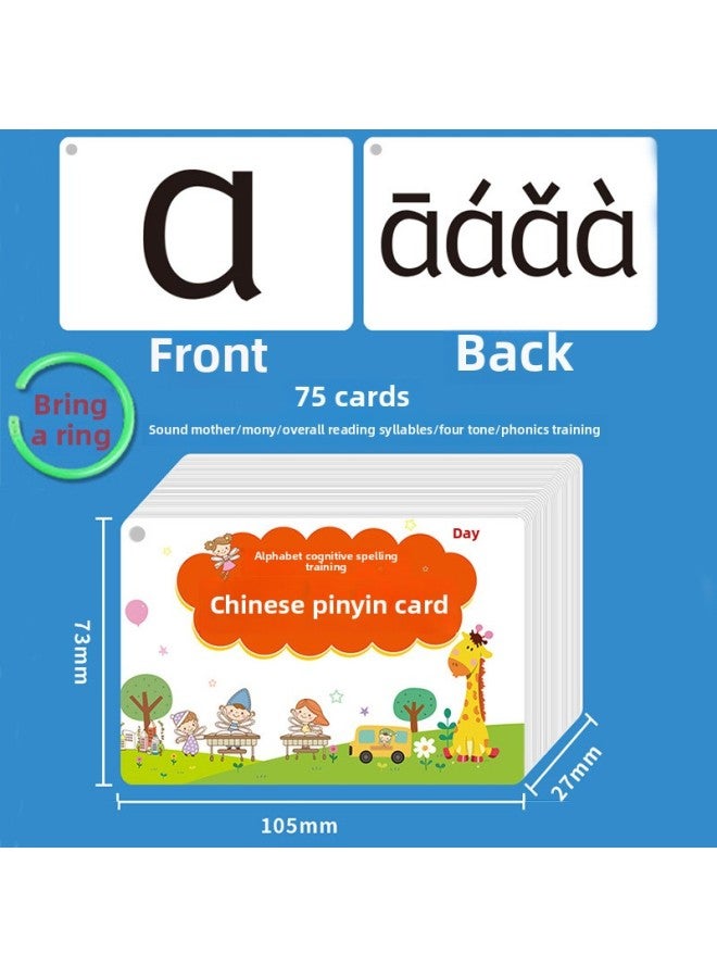 Generic Montessori Pinyin Teaching Aids School-age Pinyin Four Tone ...