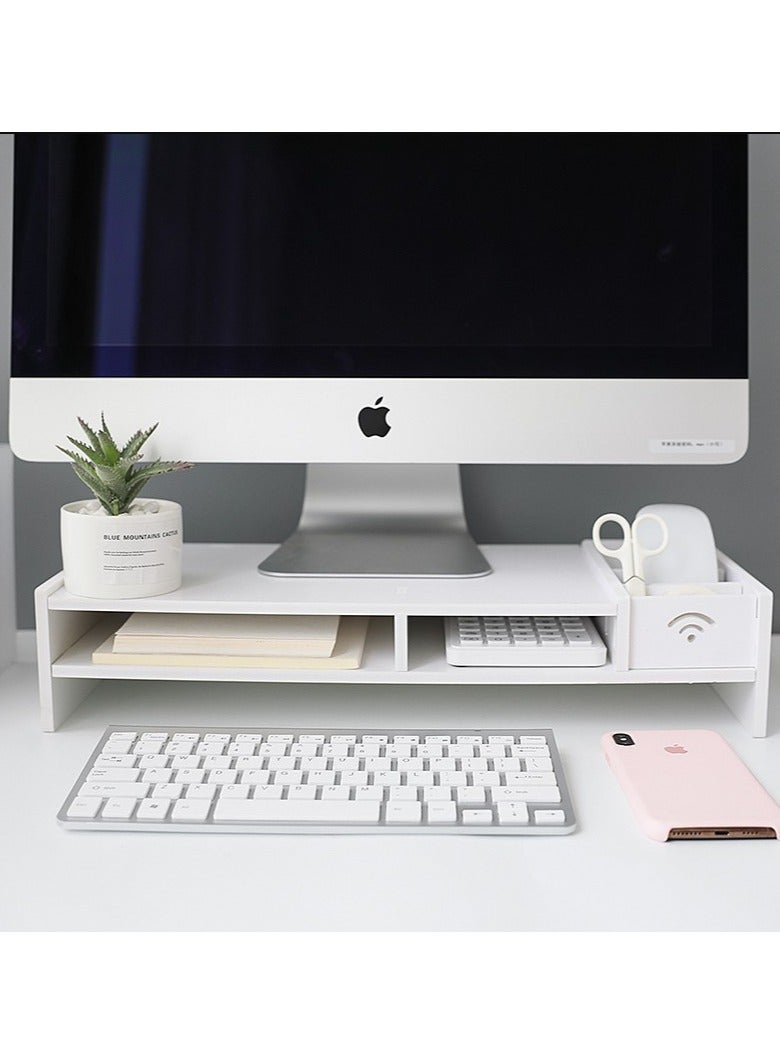 Organized Home Multifunction Desktop Organizer Laptop Monitor ...