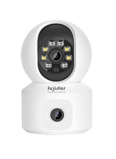 fujistar FS-P2P-D2MP Fujistar Dual Camera 2MP Security Camera with ...