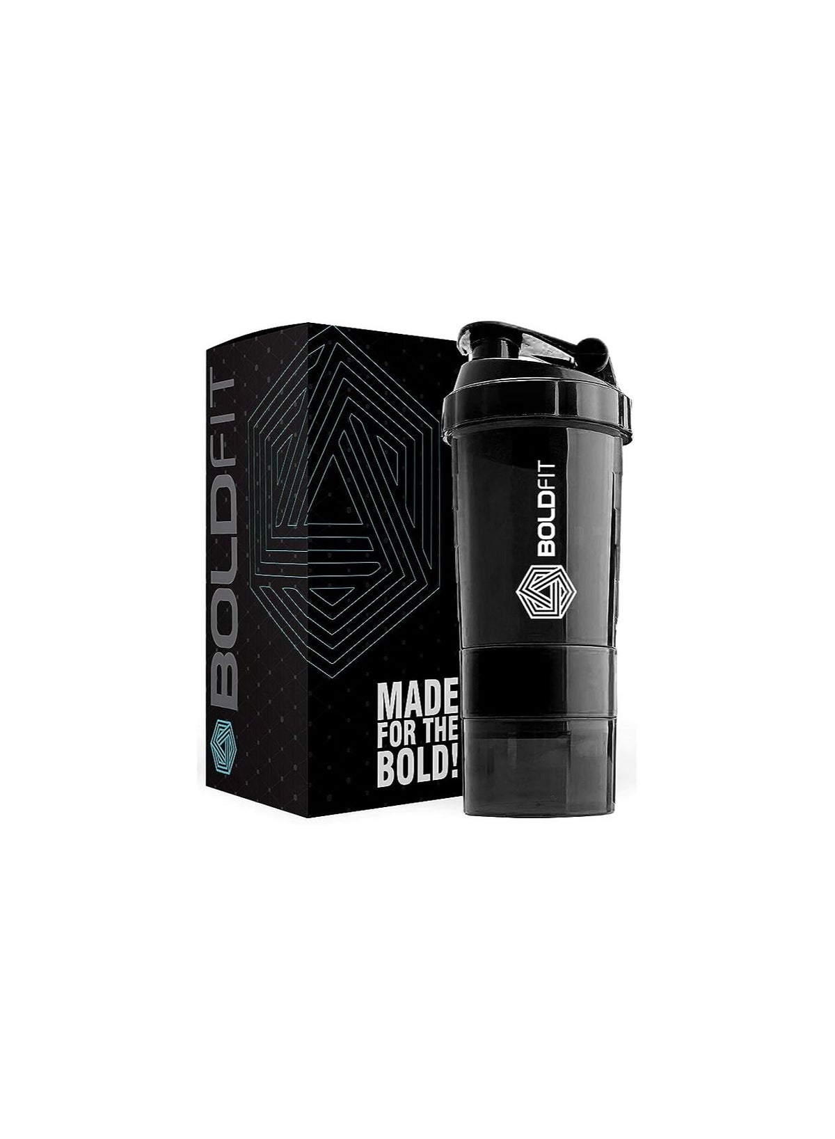 BOLDFIT Boldfit Spider Gym Shaker Bottle Shakers for Protein Shake with ...