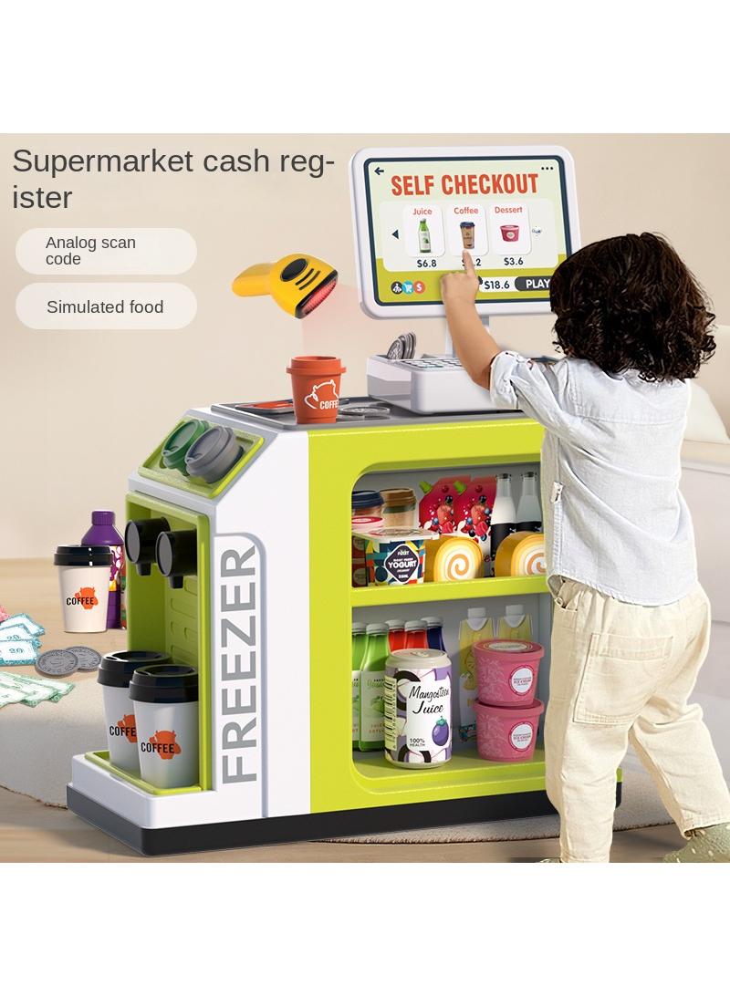 Generic Children's Supermarket Vending Machine Simulated Coffee And ...