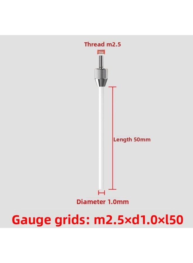 Generic Ceramic Flat Probe 2.0 Dial Indicator Insulated Ceramic 1.0 ...