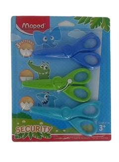 Maped 3-Piece Creative Security Scissor Set 12cm KSA | Riyadh, Jeddah