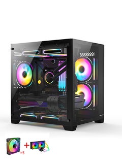 EHOME Computer Case Pre-Install 5 ARGB Fans Gaming Case KSA | Riyadh ...