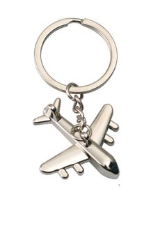 Generic Metal Airplane Keychain Aircraft Key Chain Airplane Key Ring 3D ...