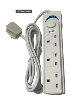 Best Best Power Strips Extension Cord | 3 Sockets Universal Plug ...