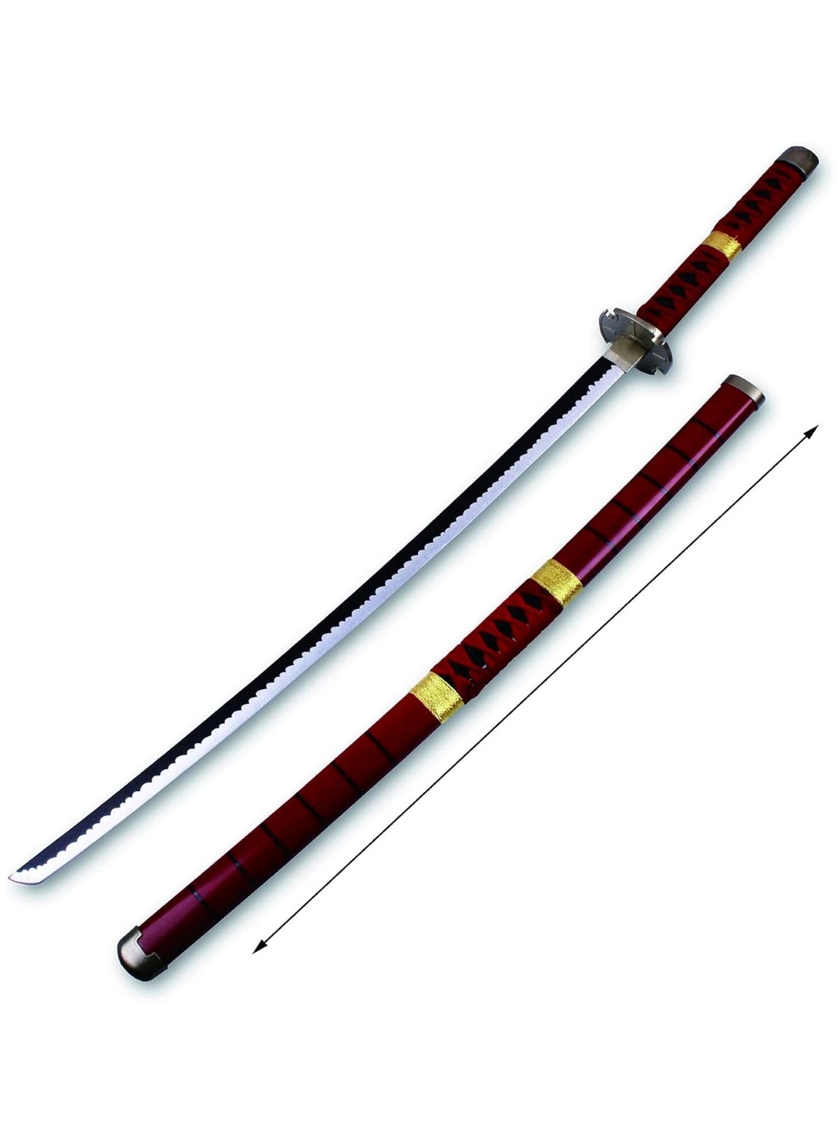 Generic Katana-Style Toy Sword for Kids Action and Adventure Play, Red ...