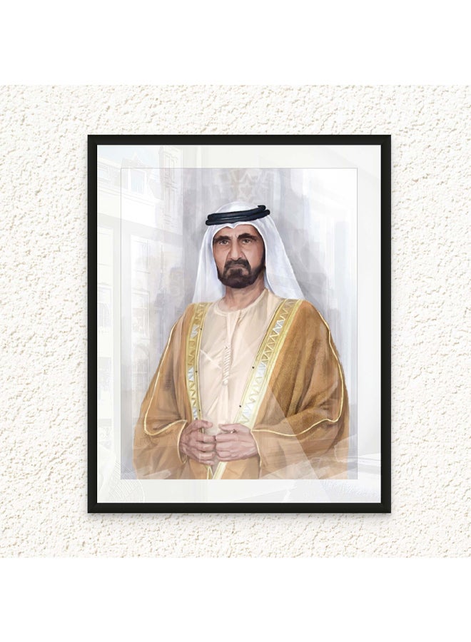 Art Decor Art Decor Framed Fine Art of Sheikh Mohammed Bin Rashid Al ...