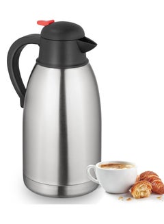 DubaiGallery 2L Thermos Flask, Double Walled Vacuum Insulated Carafe ...