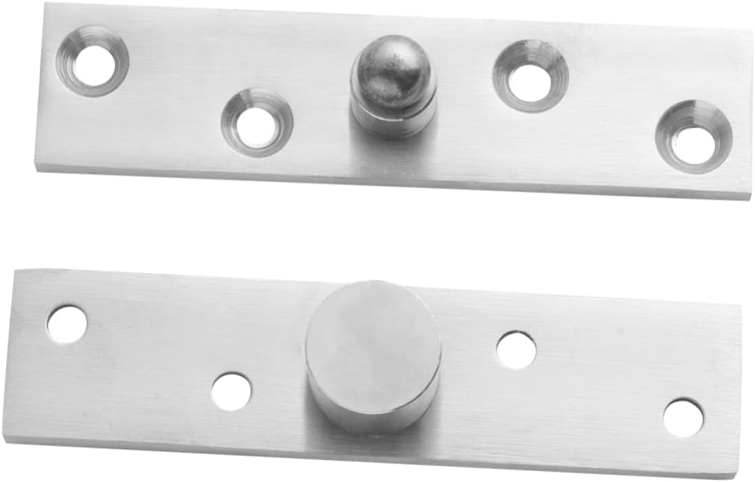 Generic 360 Degree Rotatable Pivot Hinge Stainless Steel 9 5X2cm Easy ...