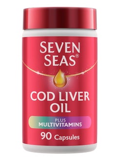 Seven Seas Seven Seas Cod Liver Oil Tablets, Plus Multivitamins & 110 ...