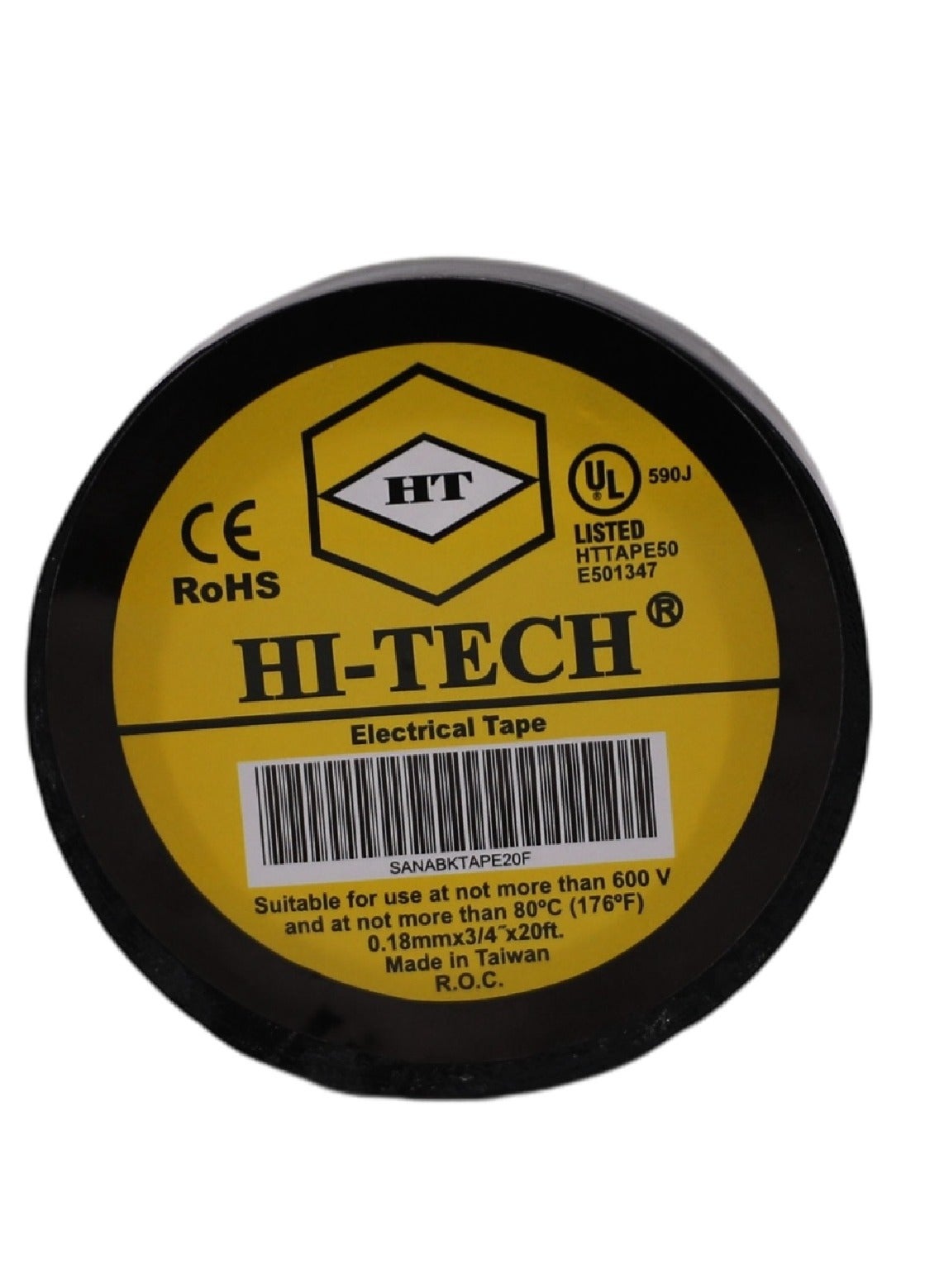 Hi-Tech Electrical Tape - Black | Best Price KSA | Riyadh, Jeddah