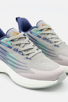 RBX Men Brand Logo Lace up Training Sports Shoes, Blue/Grey | Best ...