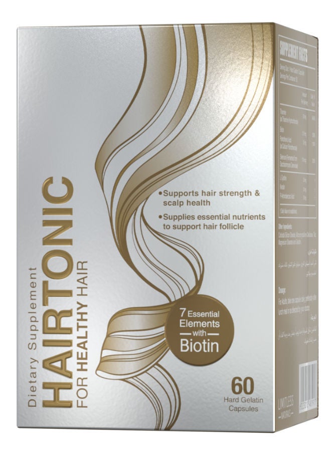 EVA PHARMA 60 Capsules Hairtonic | Best Price Egypt | Cairo, Giza