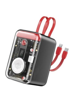 Generic 65W Multi-Device Charging Transparent Power Bank with Built-In ...