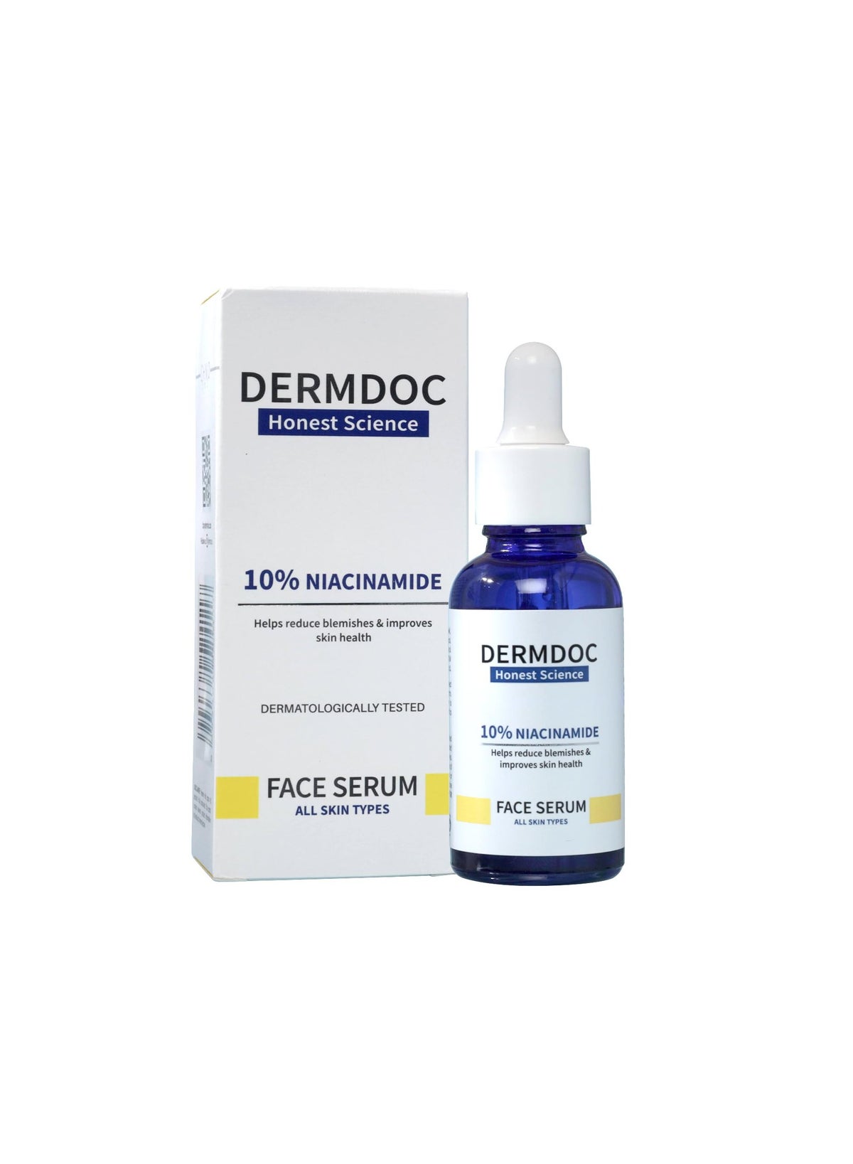 DermDoc DermDoc 10% Niacinamide Face Serum, 30ml | All Skin Types ...
