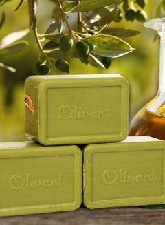 Olivant Shampoo Bar 3 Piece with Natural Olive Oil and Refreshing ...