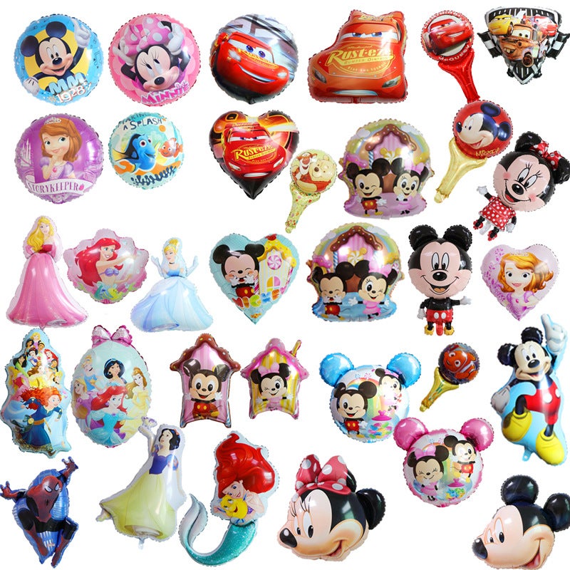 Generic Cartoon Shape Aluminum Film Balloon Children'S Birthday Baby ...