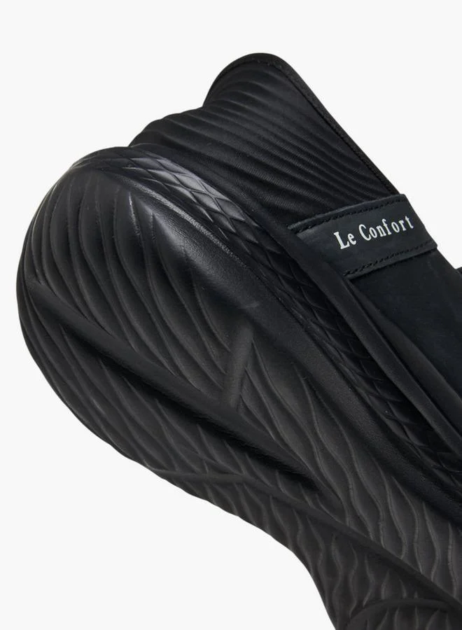 Le Confort BLACK Men Slip-On Leather Loafers for Men | Best Price KSA
