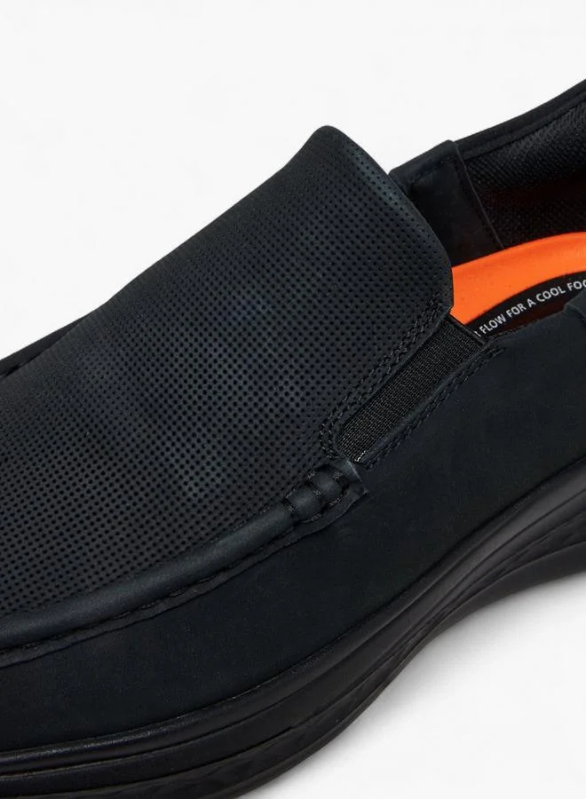 Le Confort BLACK Men Slip-On Leather Loafers for Men | Best Price KSA