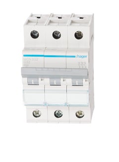 Hager HAGER Miniature circuit breaker Three Pole 32A 6KA TP MCB TYPE C MCN332 *ONEKONEKT* UAE ...