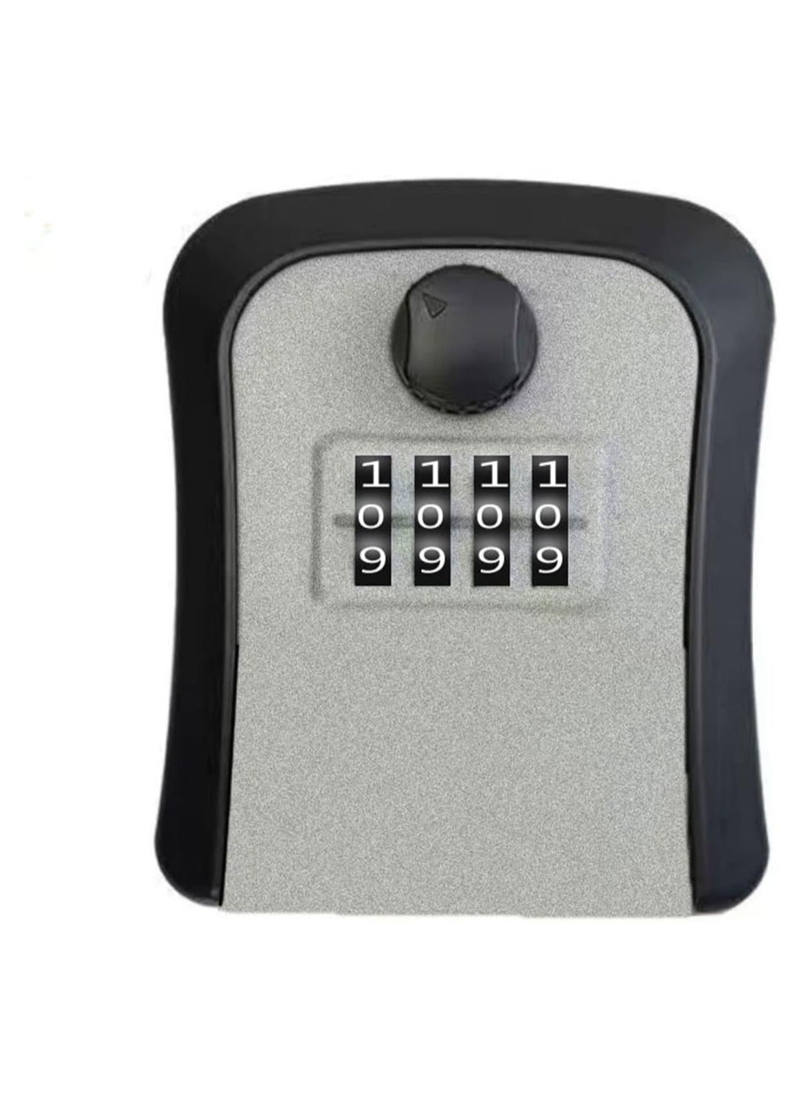 Generic Key Lock Box 4 Digit Combination Lockbox Wall Mounted Key Safe ...