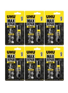 UHU 6-Piece Max Repair Glue Extreme Adhesive KSA | Riyadh, Jeddah
