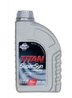 FUCHS Fox Titan 5W40 SUPERSYN engine oil, one liter - Fuchs KSA ...