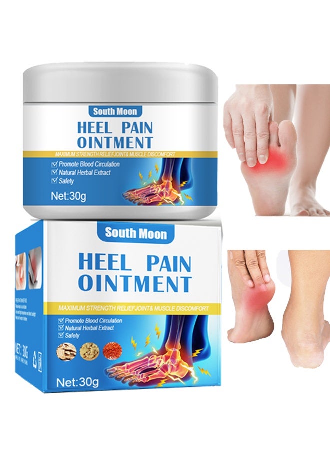 SOUTH MOON Heel Pain Ointment 30g, Strain and Pain Massage Cream, Cream ...