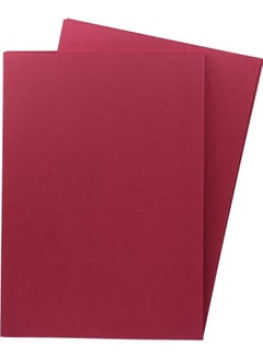 firstnock 120 GSM Maroon Paper A4 30 Sheets, Invitation Card wedding ...