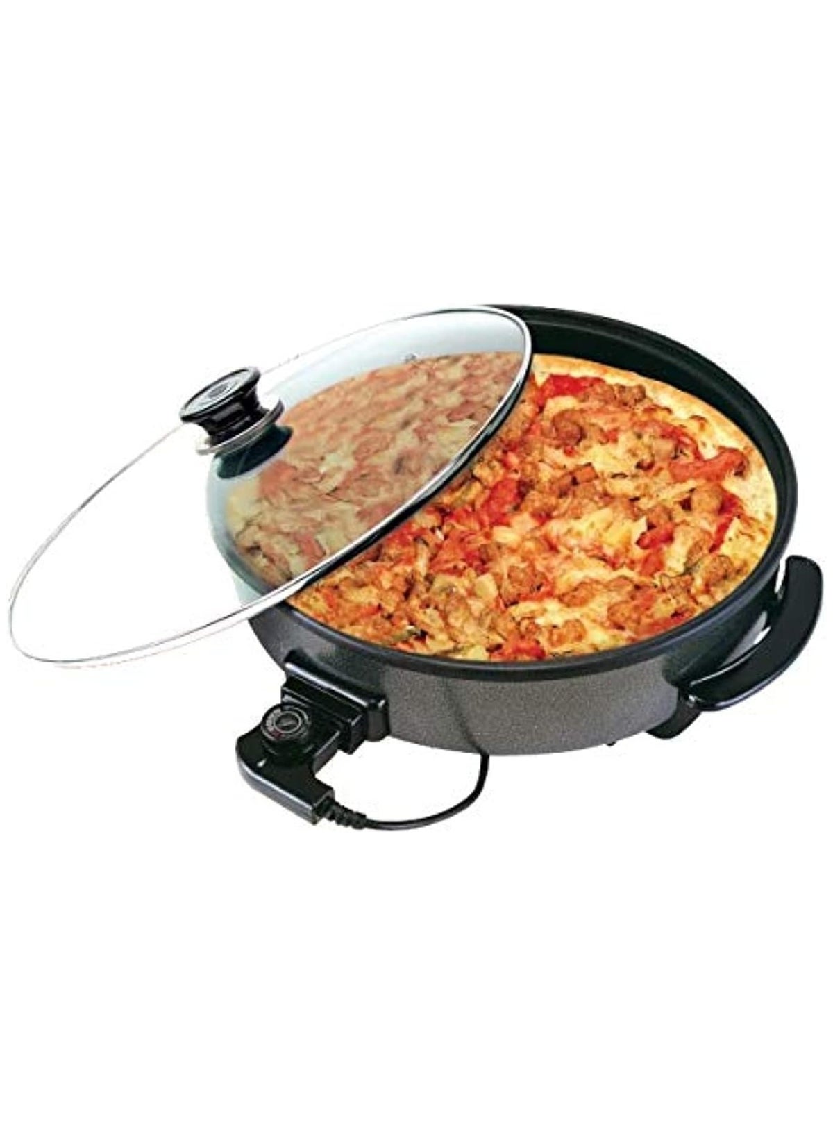 Generic Kitchen Cook King Multicooker Non Stick Electric Pan Pizza Pan ...