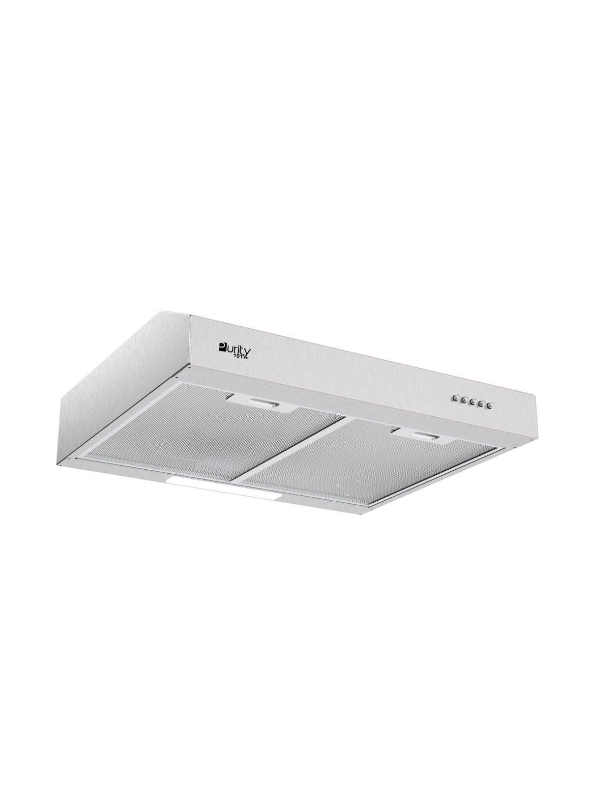 Purity Kitchen Cooker Hood, 60 cm Wall-Mount, 450 m³/h Suction Power, 3 ...