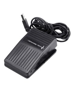 Generic Black USB Single Foot Switch Momentary Pedal Control Keyboard ...