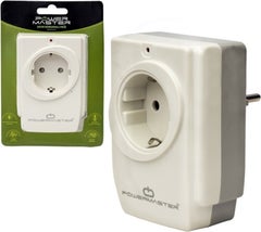 Powermaster PM-18721 Child-Proof Surge Protected Single Socket (16A ...
