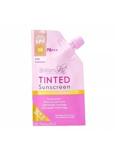 Brilliant Skin Tinted Sunscreen SPF 50 with Facial Primer and Tone ...