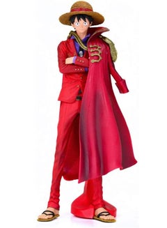 Generic One Piece Monkey D Luffy Figure, Red Cloak Luffy Figure, 20th ...