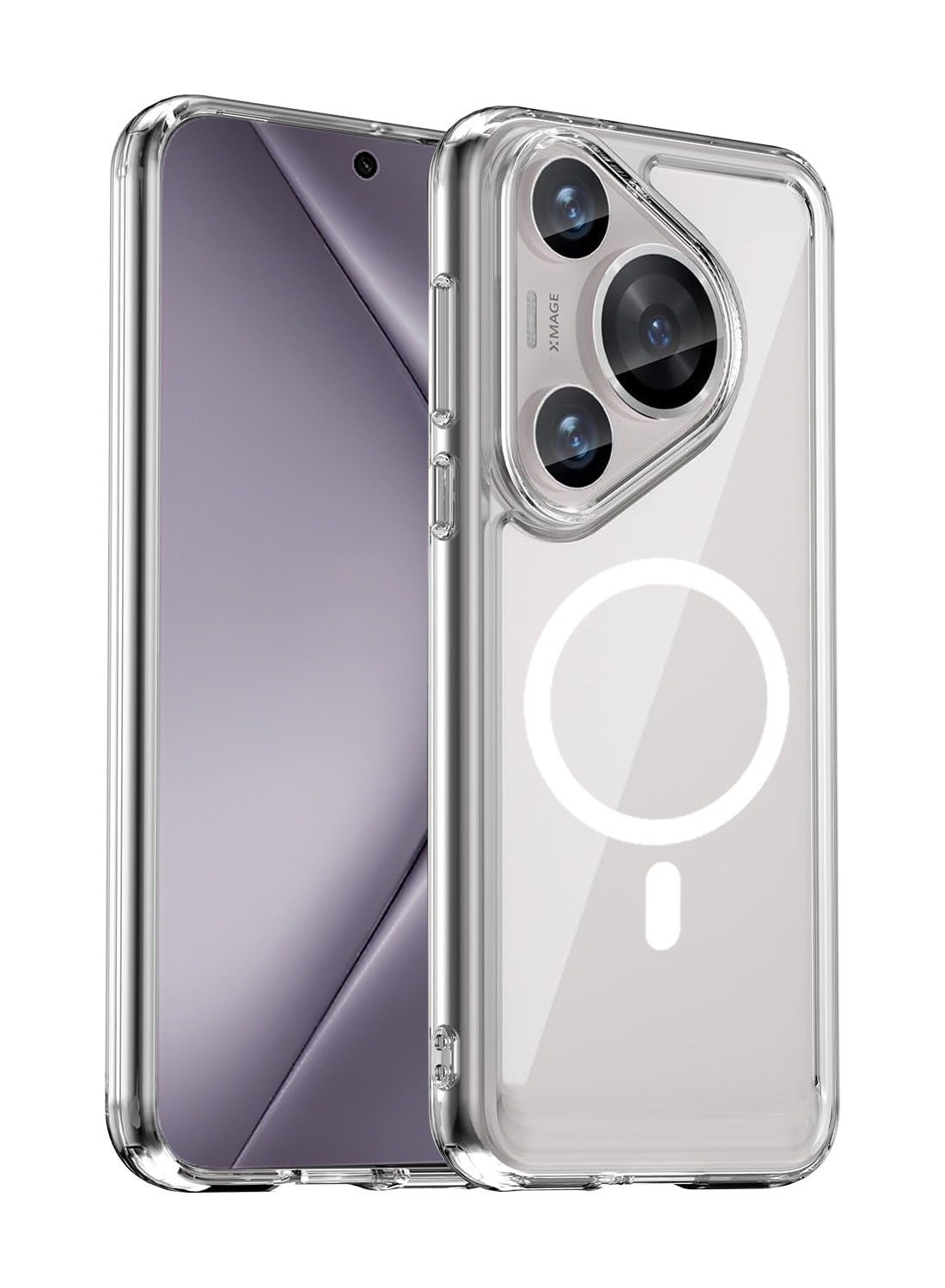 تسوق Techie وHuawei Pura 70 Clear Case with MagSafe – Slim, Anti ...