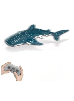 Oasisgalore 2.4 GHz Blue Spot Remote Control Whale Shark Toy for Kids ...