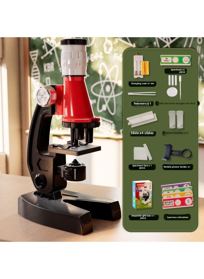 Generic Junior High School Children Optical Microscope 1200 Times ...