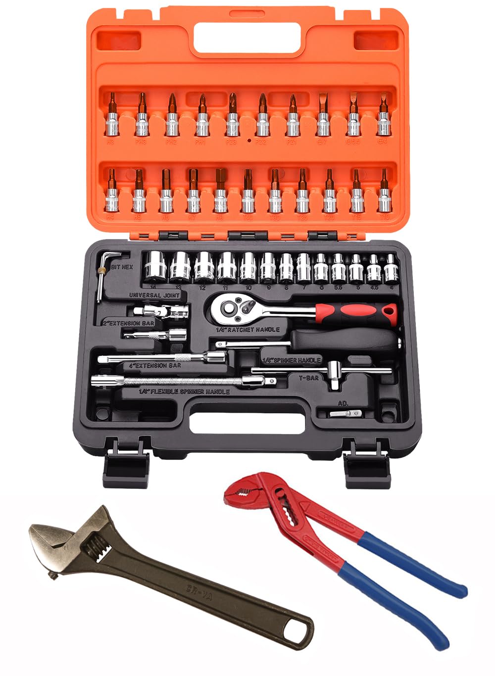 Digital Craft Digital Craft Multifunction Hand Tool Kit Car Ratchet ...