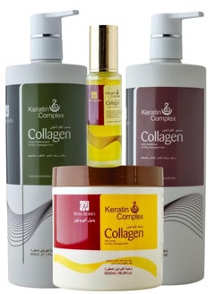 ROSEBERRY Keratin Complex Collagen Hair Shampoo + Collagen Hair ...