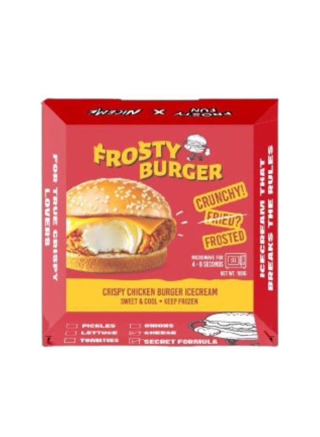 Buy Viral Frosty Ice Cream Burger Online | 15 Minutes Instant Delivery ...