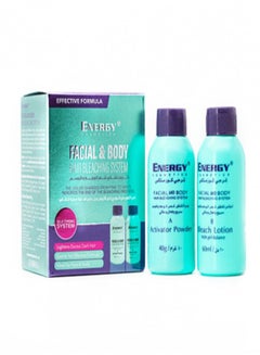 ENERGY COSMETICS Energy Cosmetics Facial & Body Hair Bleaching System ...