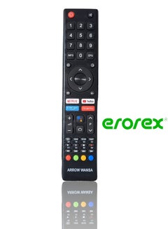 تسوق erorex وRemote Control for Wansa Smart LCD LED TVs أونلاين في السعودية