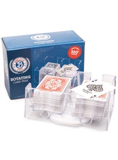 Brybelly Elite Rotating Card Deck Tray | Standard Sized Playing Cards ...