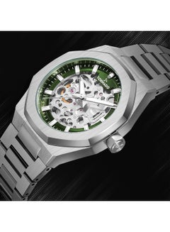 TORNADO Autonova Men's Olive Green / Dark Green Dial Automatic Wrist Watch - T24303-SBSH UAE ...