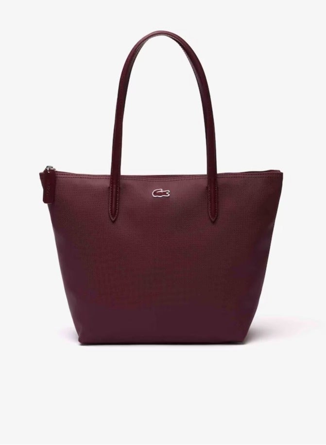 LACOSTE Tote Bag wine red Color bags for women | Best Price KSA ...
