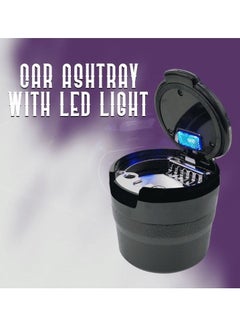 Generic Ash Tray Car Ashtray With LED Light With Cover KSA | Riyadh, Jeddah